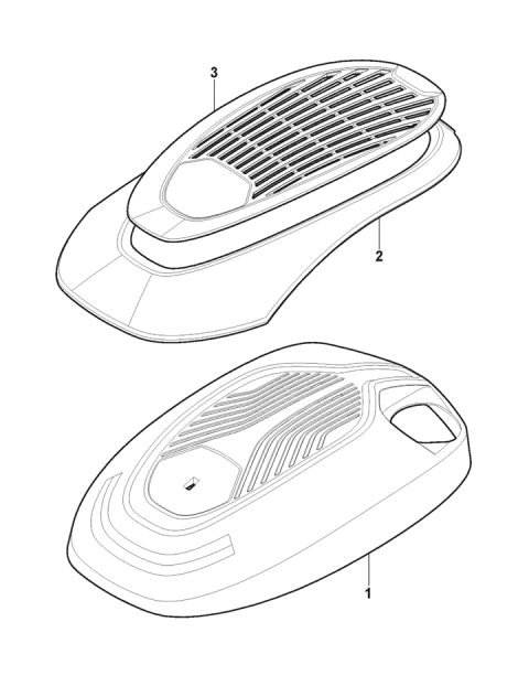 Mountfield SP46 Elite 2L0486038/M19 – Engine Cover | Lawn & turfcare ...